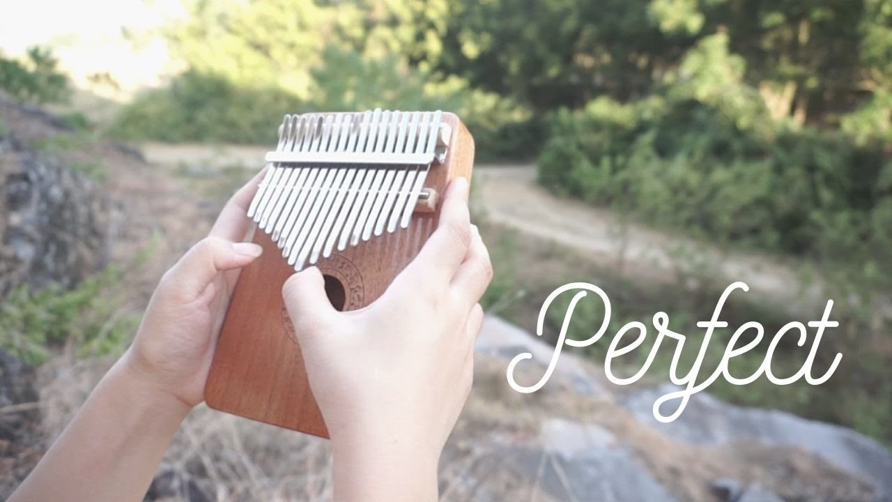 Kalimba perfect Ed Sheeran tutorial - [kalimba real] perfect (Ed ...