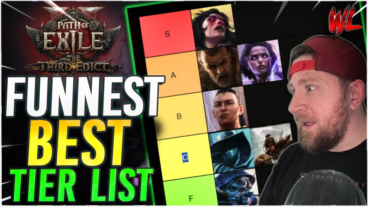 The FUNNEST BEST TIER LIST For 0.3 Poe2 - YouTube