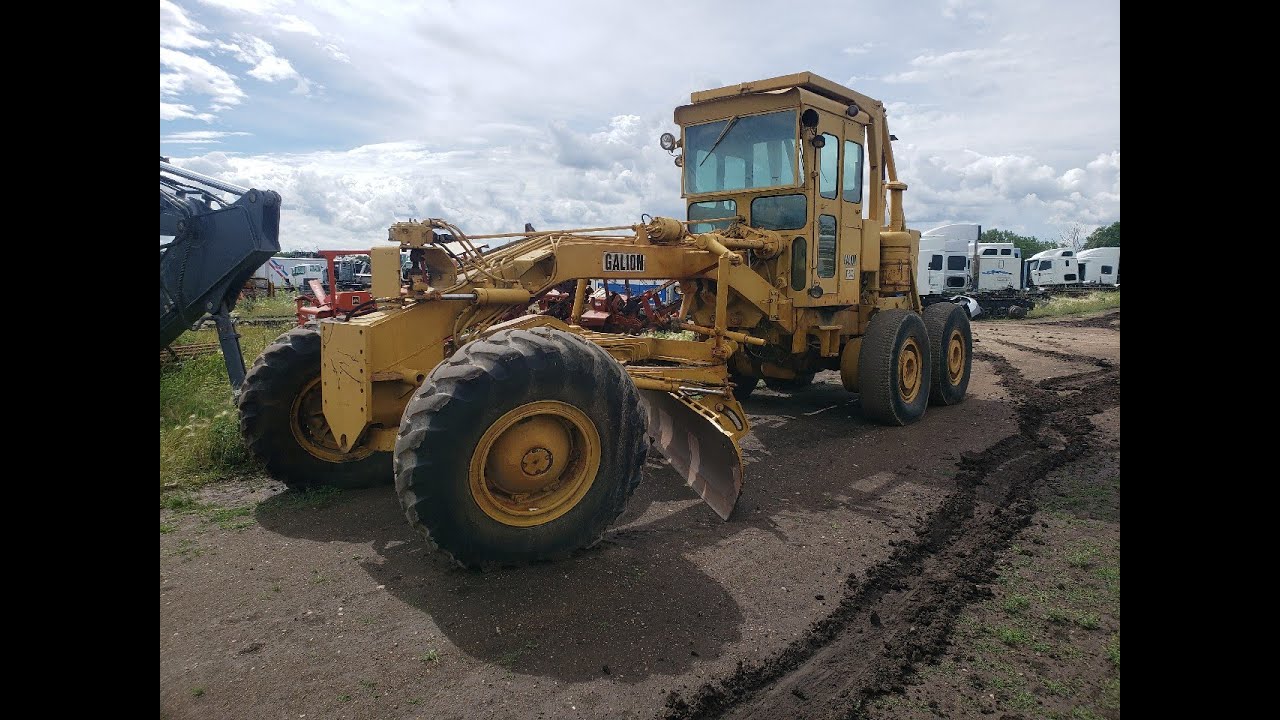 1971 Galion T600B - Equipment Parts Unit 71RE004 - YouTube