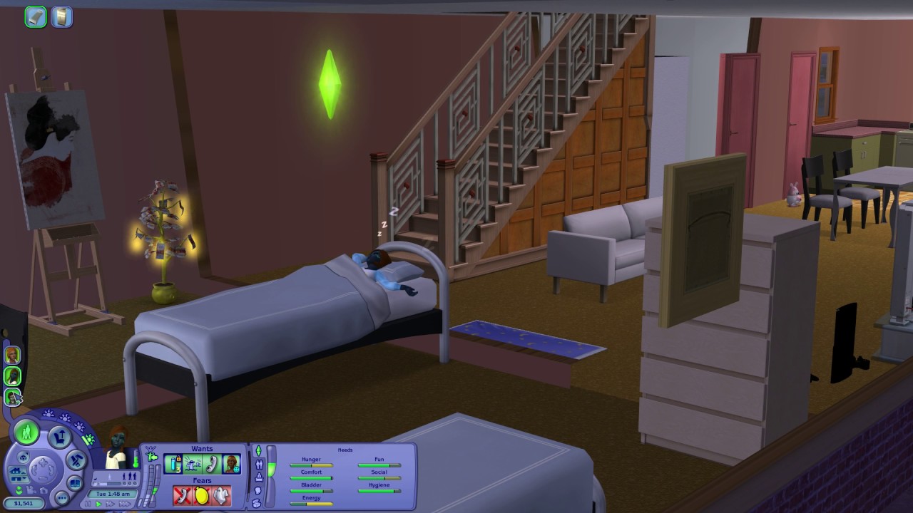 My Sims 2 Alien Abduction Challenge: Third Child Is Born! - YouTube