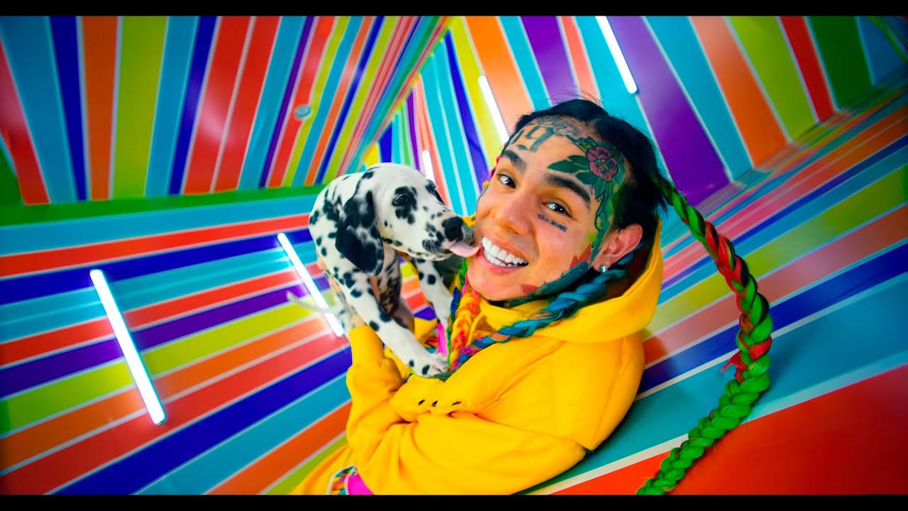 6IX9INE- GOOBA (Official Music Video) (8d music) - YouTube