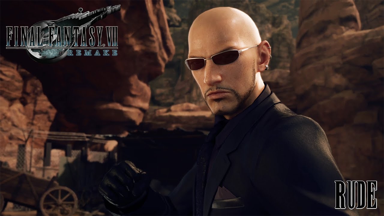 Final Fantasy VII: Remake - Rude (Boss Fight) - YouTube