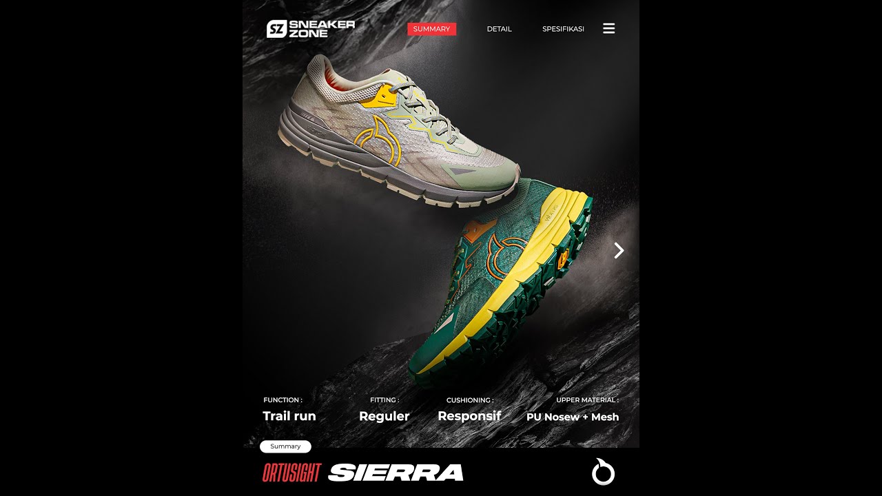 REVIEW SEPATU TRAIL RUN SIERRA, KOLABORASI ORTUSEIGHT X VIBRAM ...