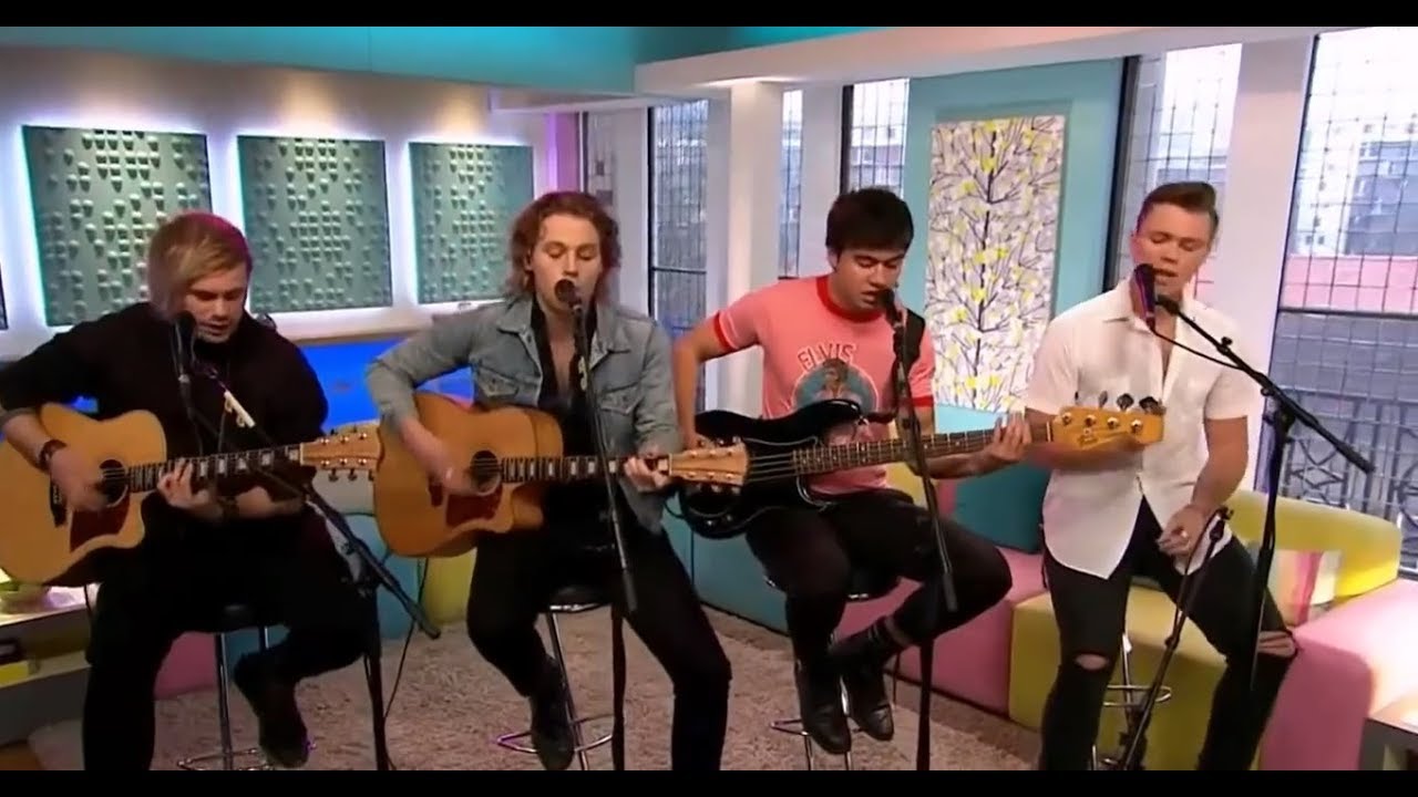 Want You Back - 5 Seconds of Summer on Sunday Brunch - YouTube