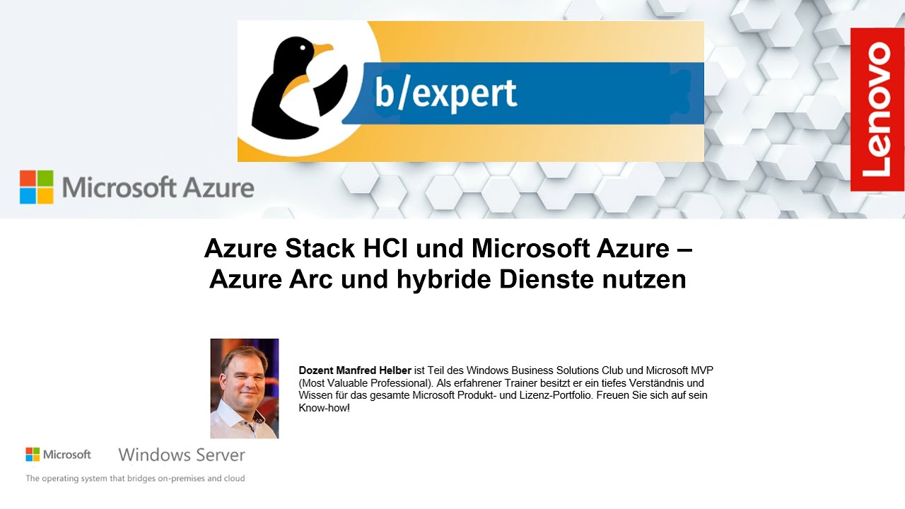 Azure Stack HCI und Microsoft Azure – Azure Arc und hybride Dienste ...