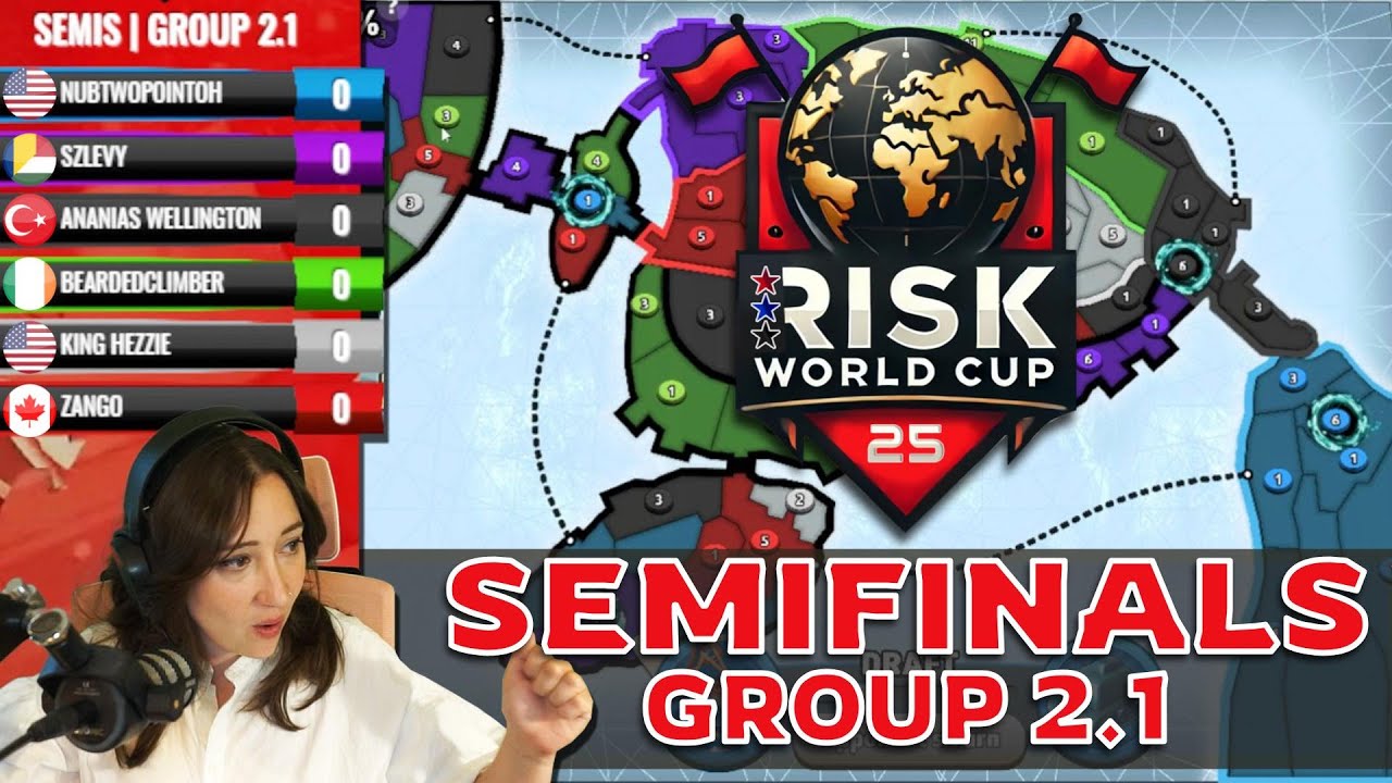 RISK World Cup 2025 SEMIFINALS: Group 2 Game 1 Ends in CHAOS! 💥 - YouTube