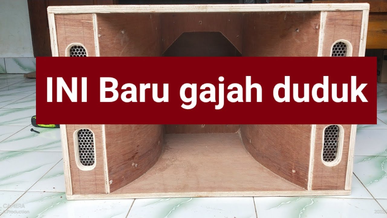 box gajah single 15 in spesial lowmid versi CA AUDIO - YouTube