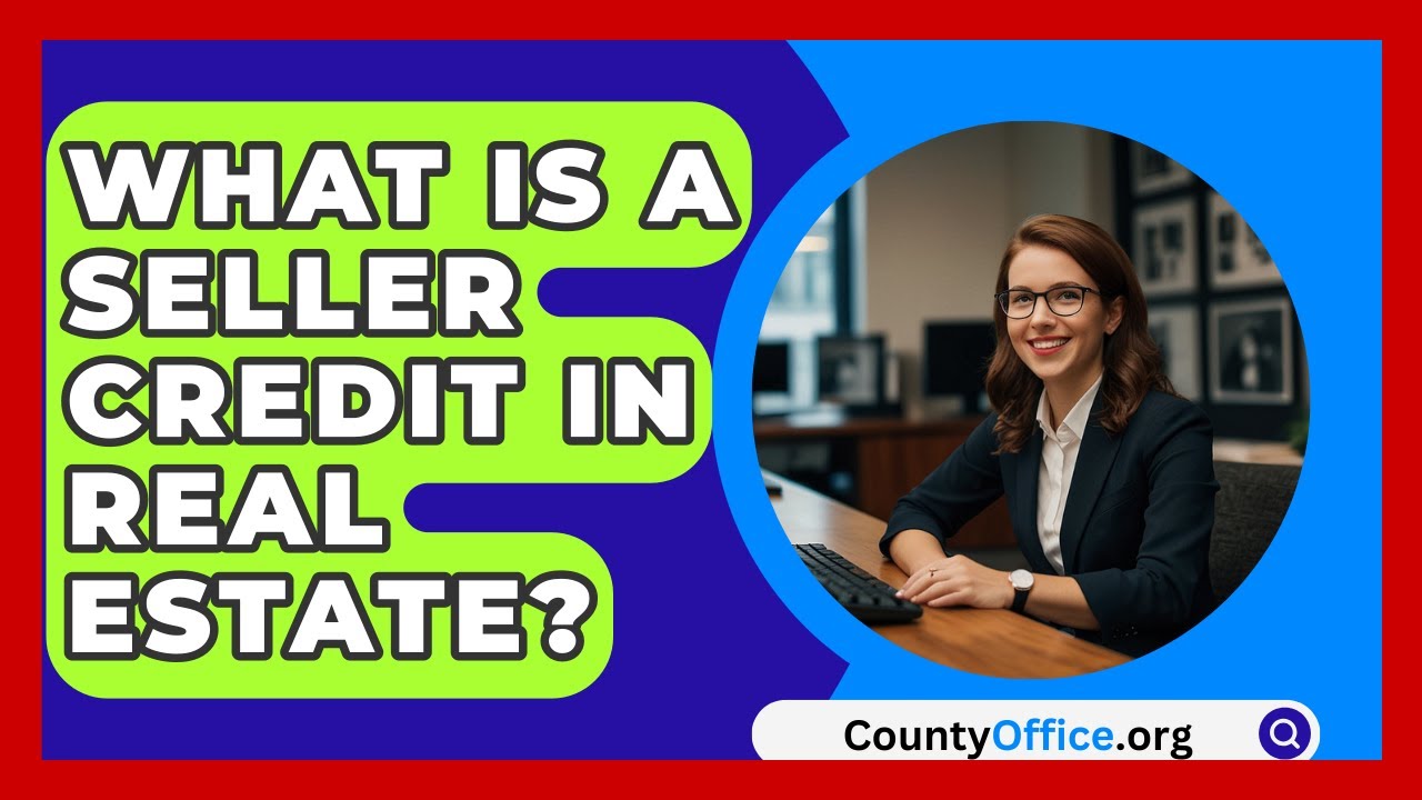 What Is A Seller Credit In Real Estate? - CountyOffice.org - YouTube