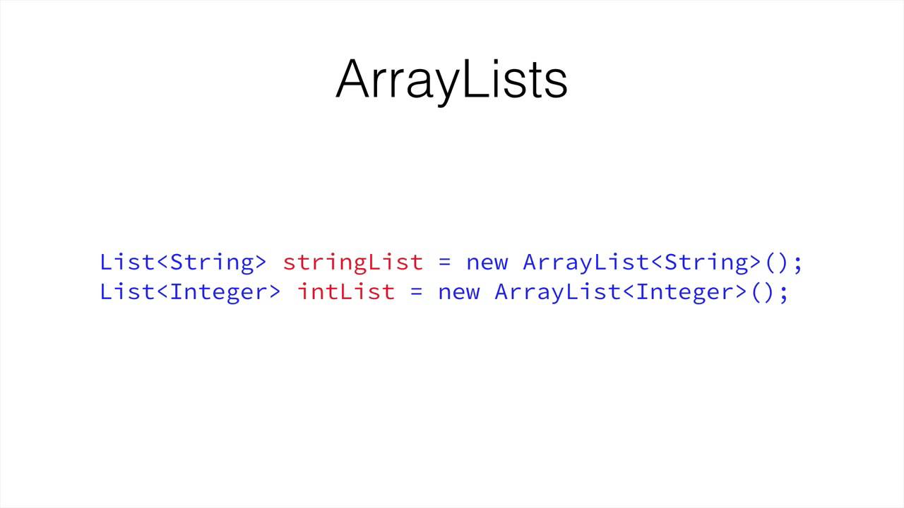Computer Science For Everyone 46 Arraylists In Java Youtube