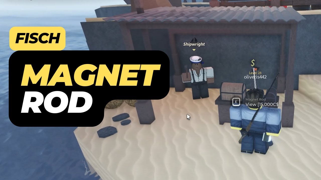 How to Get Magnet Rod in Roblox Fisch - YouTube