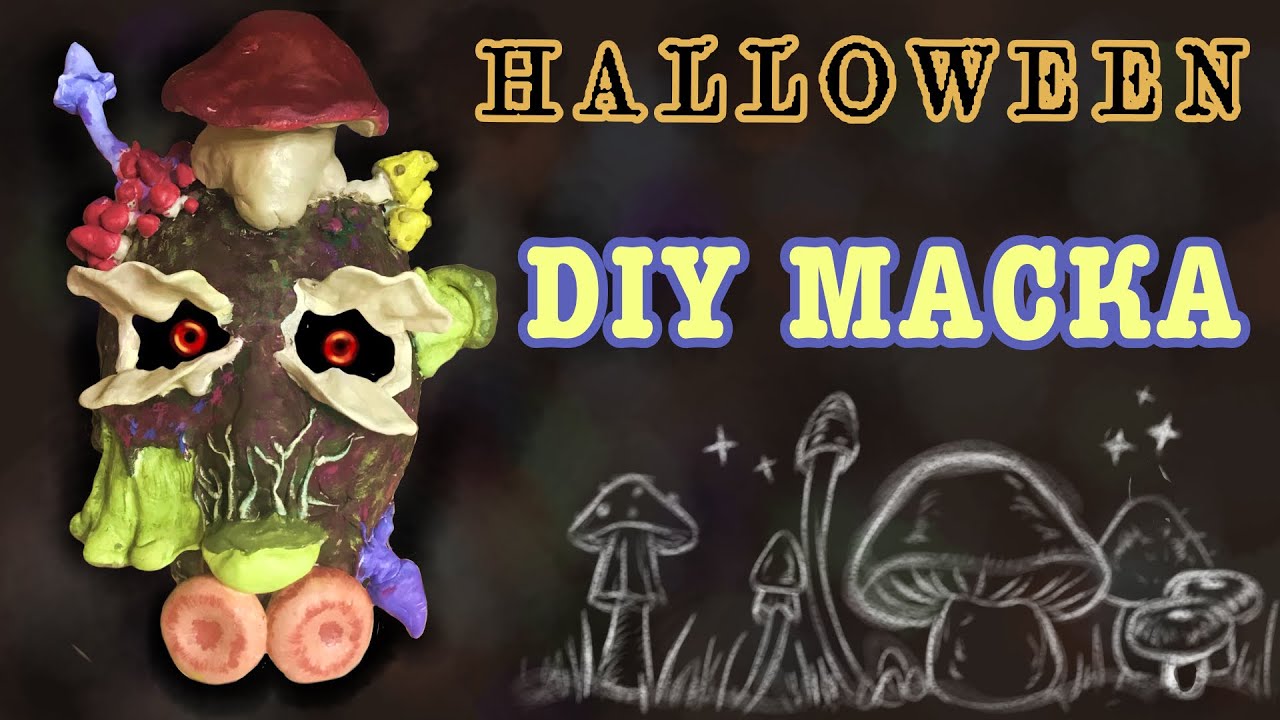 DIY Маска зараженного грибами (infected by mushrooms mask) | HALLOWEEN ...