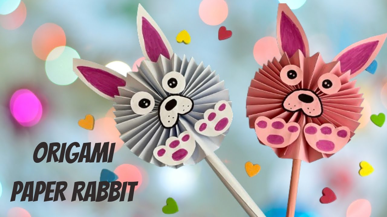 Easy Paper Rabbit Craft Ideas /How to Make Easy Paper Rabbit?/ Paper ...