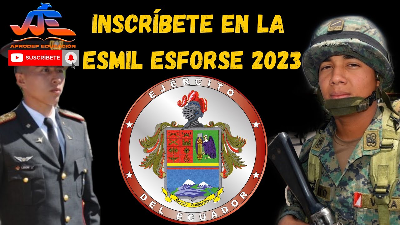 ESMIL ESFORSE 2023 / TUTORIAL DE INSCRIPCIÓN - YouTube