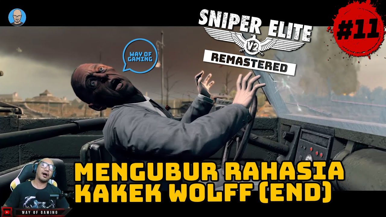 MENGUBUR RAHASIA KAKEK WOLFF / Sniper Elite V2 Remastered Indonesia / PART 11 : Brandenburg Gate ...