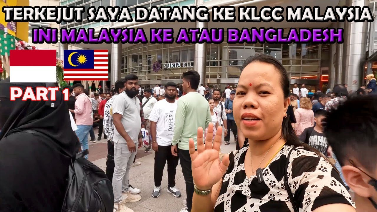 hari raya ke 2 datang ke klcc tempat icon malaysia.terkejut saya banyak ...