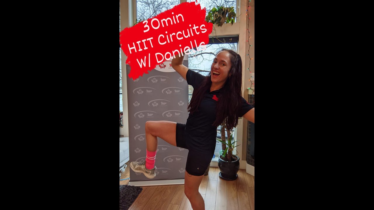 HIIT Circuits with Danielle // No Equipment , Sweaty & Fun!! - YouTube