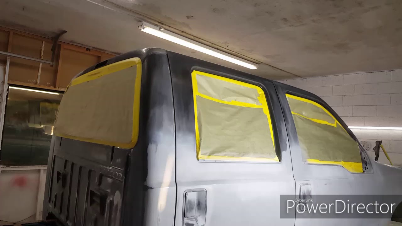 Battleship grey paint job - YouTube