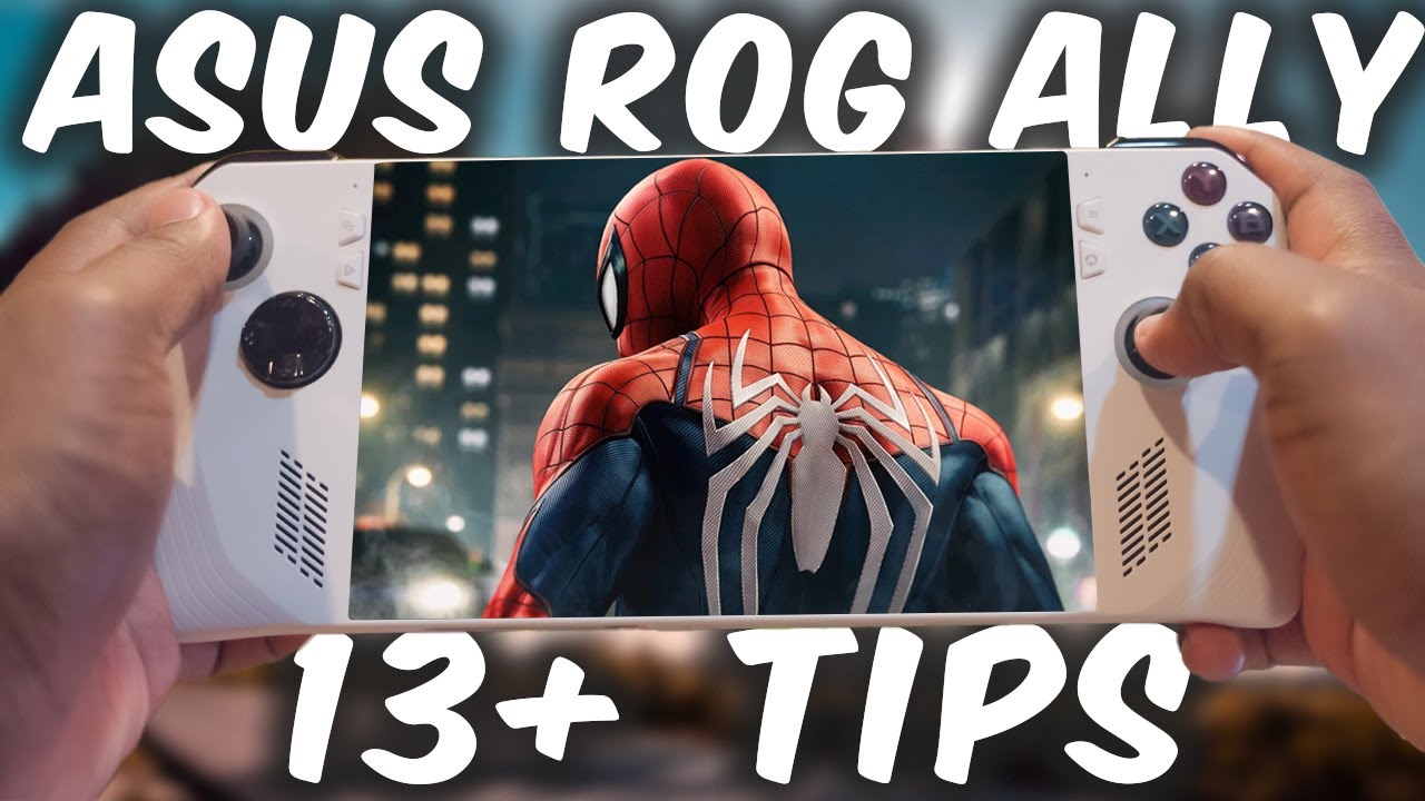 ASUS ROG Ally: do these 13+ THINGS FIRST! - YouTube