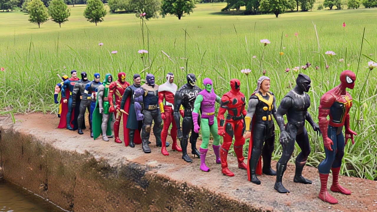 AVENGERS SUPERHERO STORY, SPIDERMAN, HULK, IRONMAN, CAPTAIN AMERICA ...