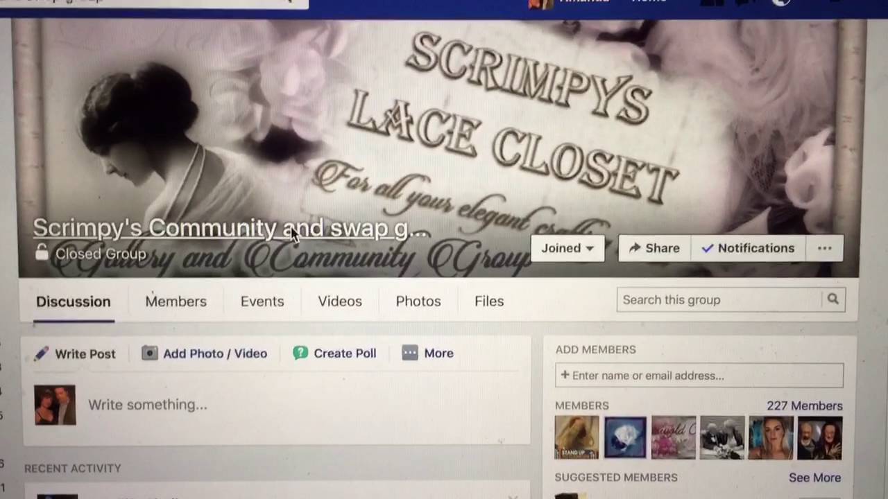 Scrimpy's swap group on Facebook - YouTube