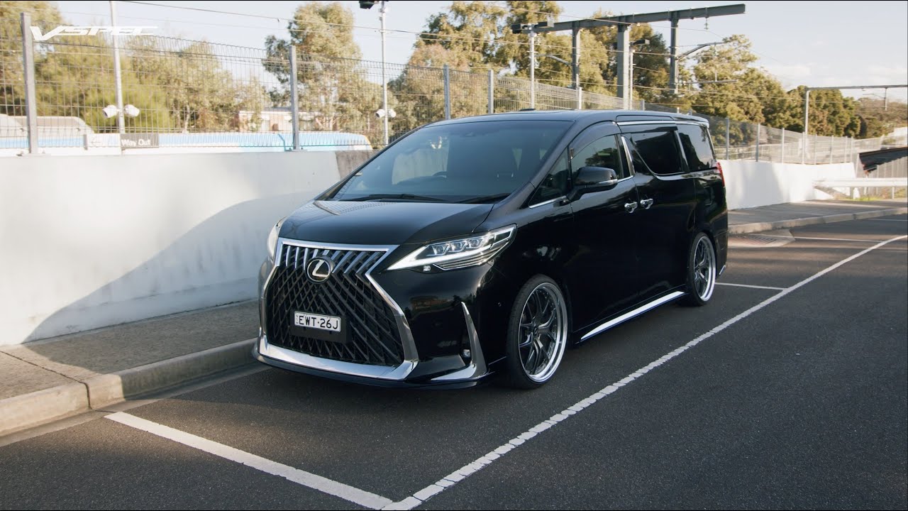 AIMGAIN LM350 converted Toyota Alphard - YouTube