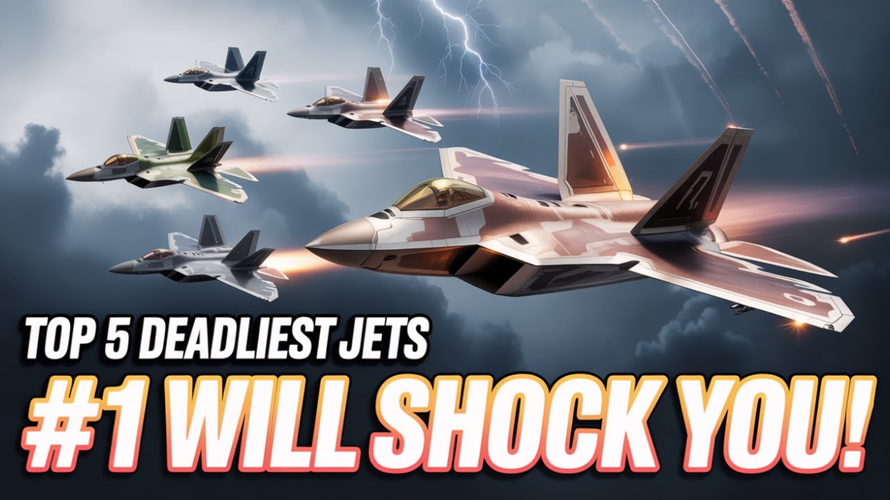 The 5 Most DANGEROUS Fighter Jets in the World RIGHT NOW ! - YouTube