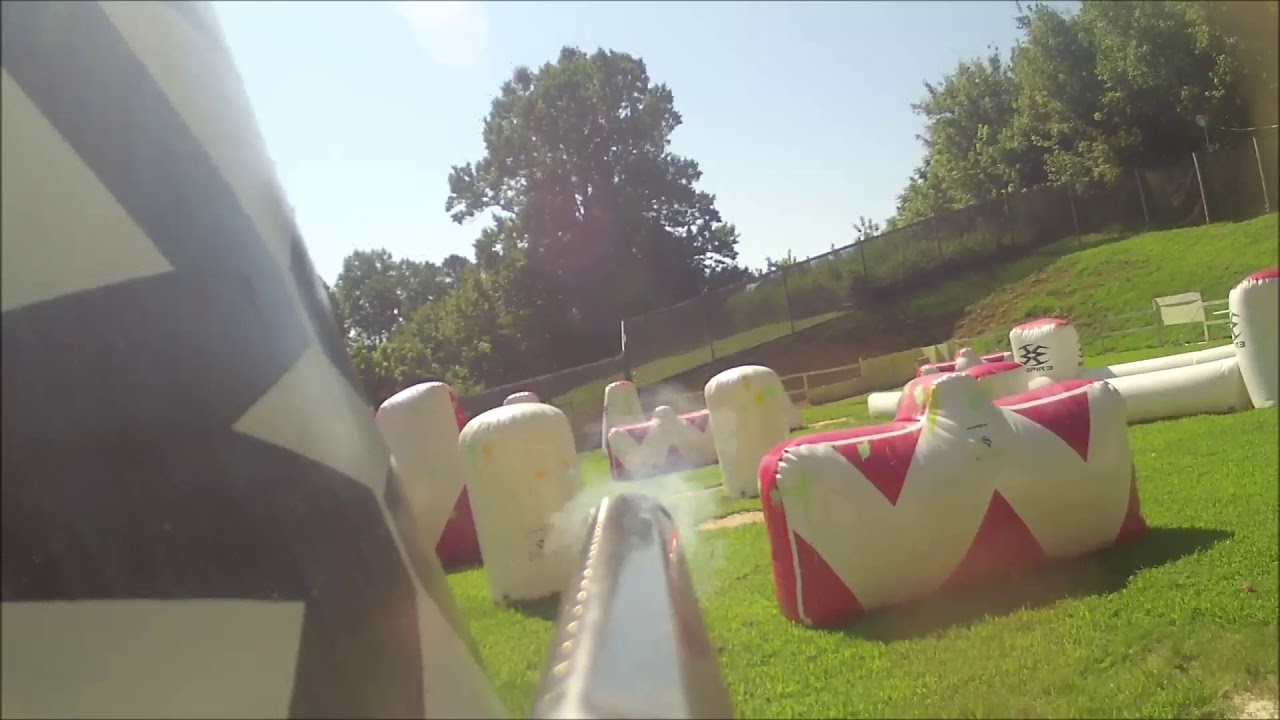 Nitro Camp tournament paintball - YouTube