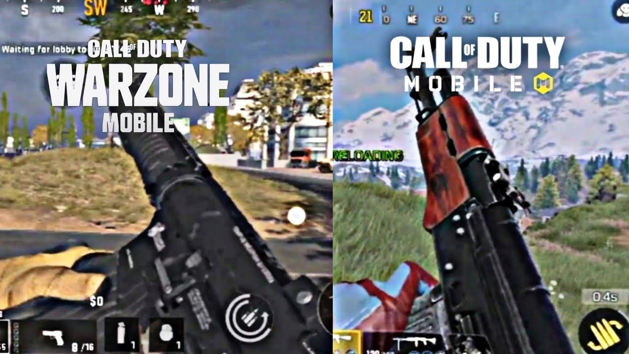 Warzone Mobile Vs Cod Mobile | Full Comparison - YouTube