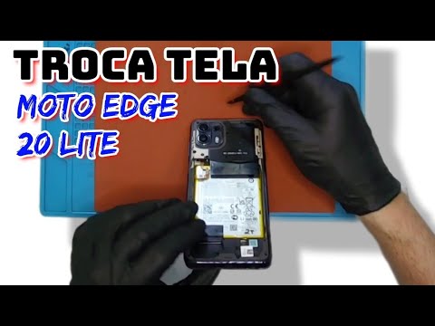 Troca de Tela Moto Edge 20 Lite XT2139 | Display Quebrado | Frontal ...