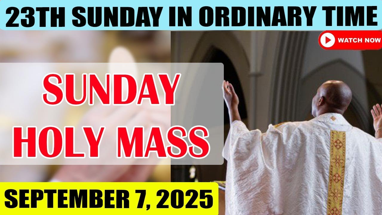 Catholic Mass Today | Daily TV Mass, Sunday September 7, 2025 - YouTube