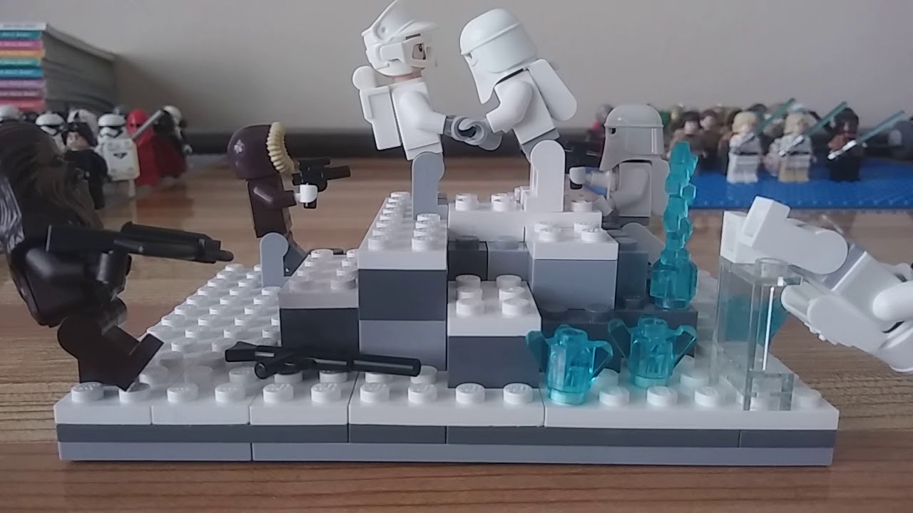Lego Hoth mini moc - YouTube
