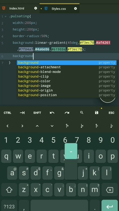 Pulseanimation Code Coding Css3 Html5 Htmlcss Html Webseries Devneumorphism Web Phonk
