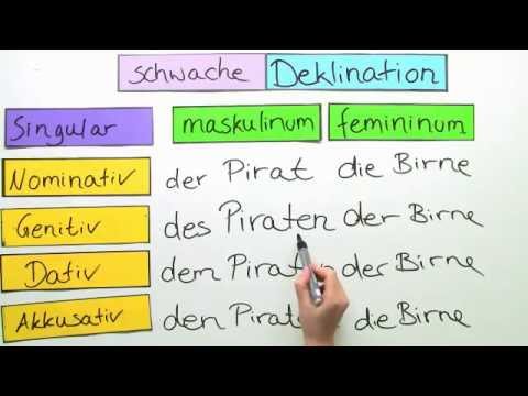 Deutsch: Die Deklination | Deutsch | Grammatik - YouTube