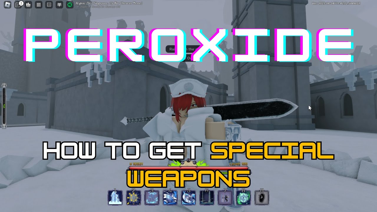 Peroxide Guide วิธีหาอาวุธพิเศษของ Quincy | Roblox - YouTube