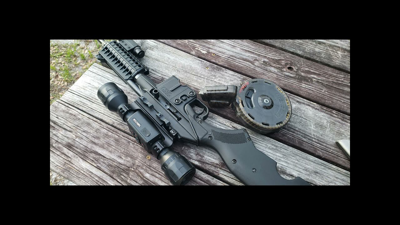 Sighting in ATN Thor LT thermal scope - YouTube