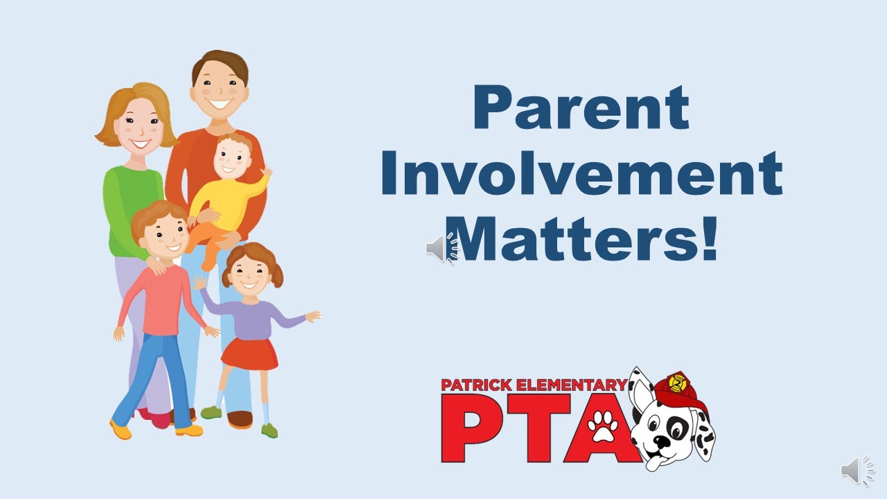 PTA Parent Involvement Matters! with Patrick Song - YouTube