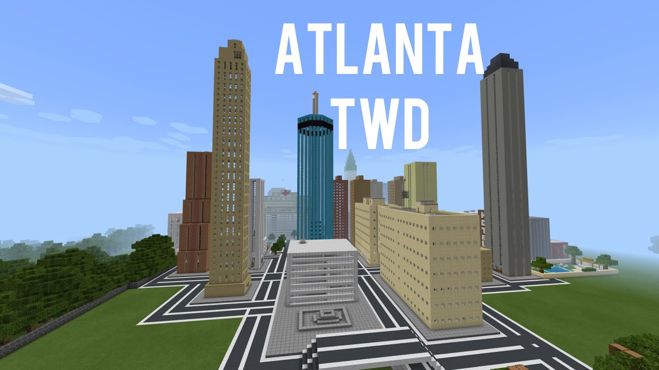 The Walking Dead Atlanta Minecraft - YouTube