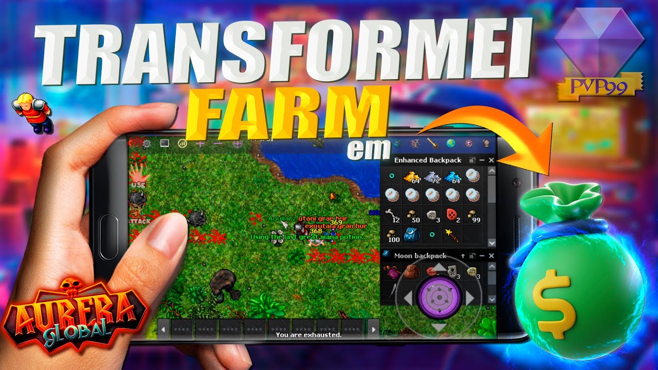 Tibia Mobile - Como vender itens e comprar coins - YouTube