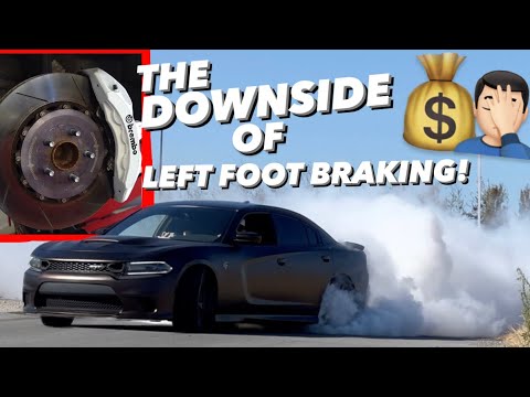 THIS IS WHAT HAPPENS TO YOUR BRAKES AFTER LEFT FOOT BRAKING ALL THE ...