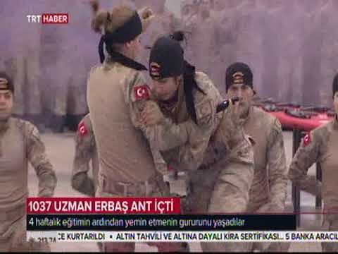 uzman erbaşlar yemin etti