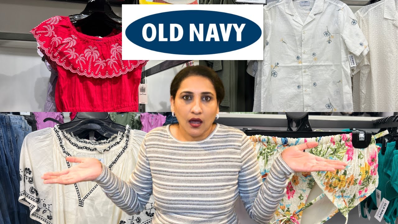 OLD NAVY NEW SUMMER COLLECTION FOR THE ENITIRE FAMILY! | SALE ...