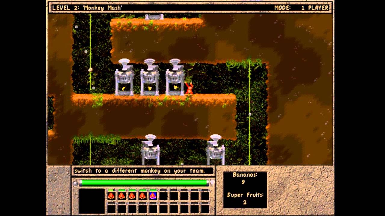 Monkey Brains (2001) Full Playthrough - Part 4: Monkey Mash - YouTube