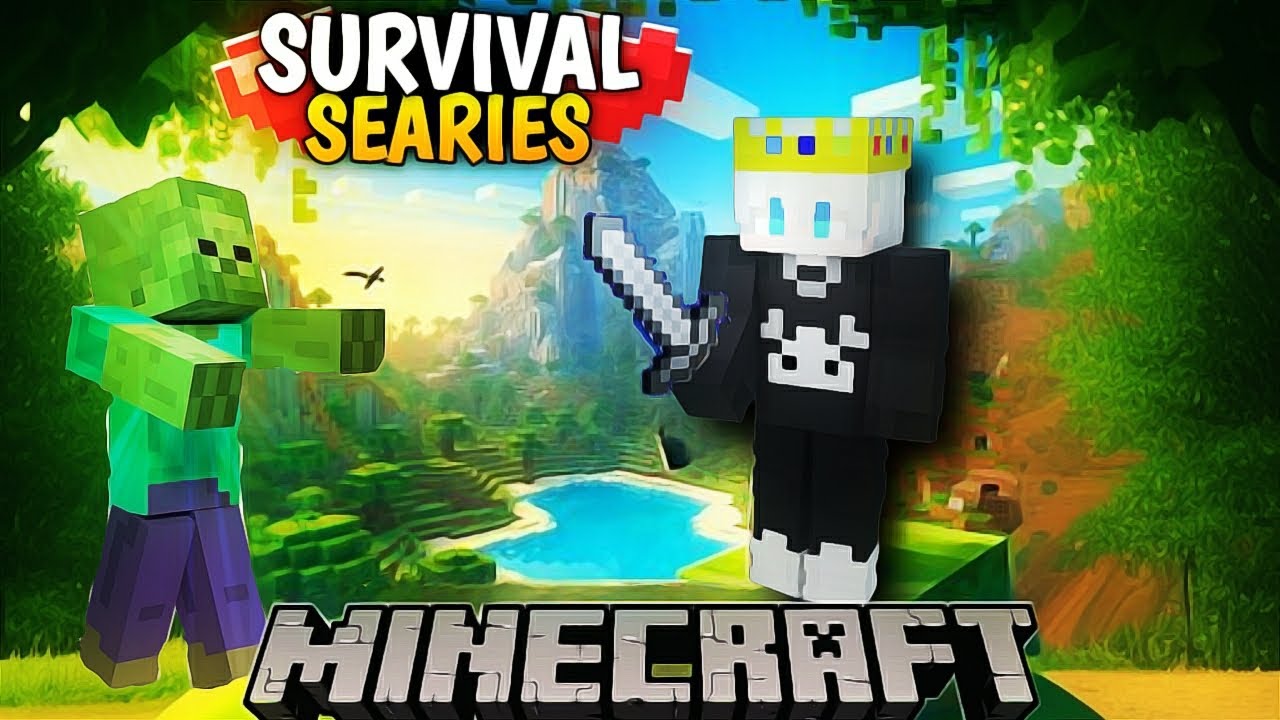 I Almost DIED in My survival world 😭 || Minecraft Survival series part ...