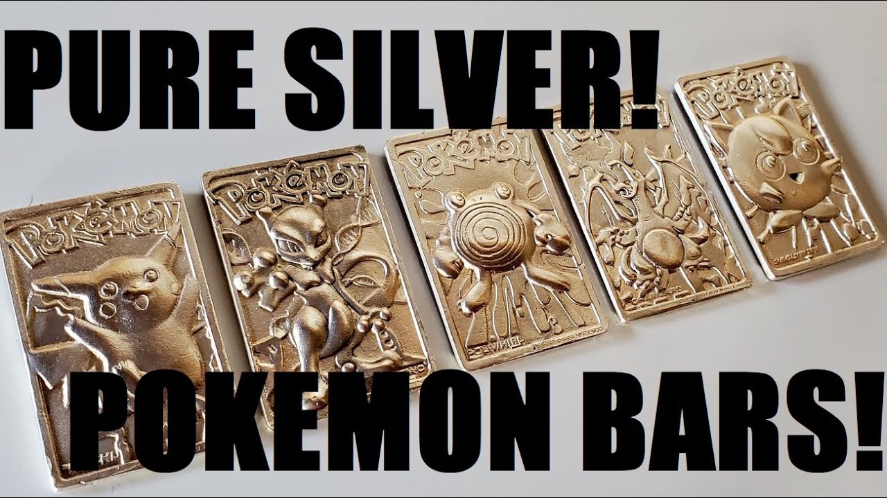 Making a Pokemon bar out of pure silver (making money out of money ...
