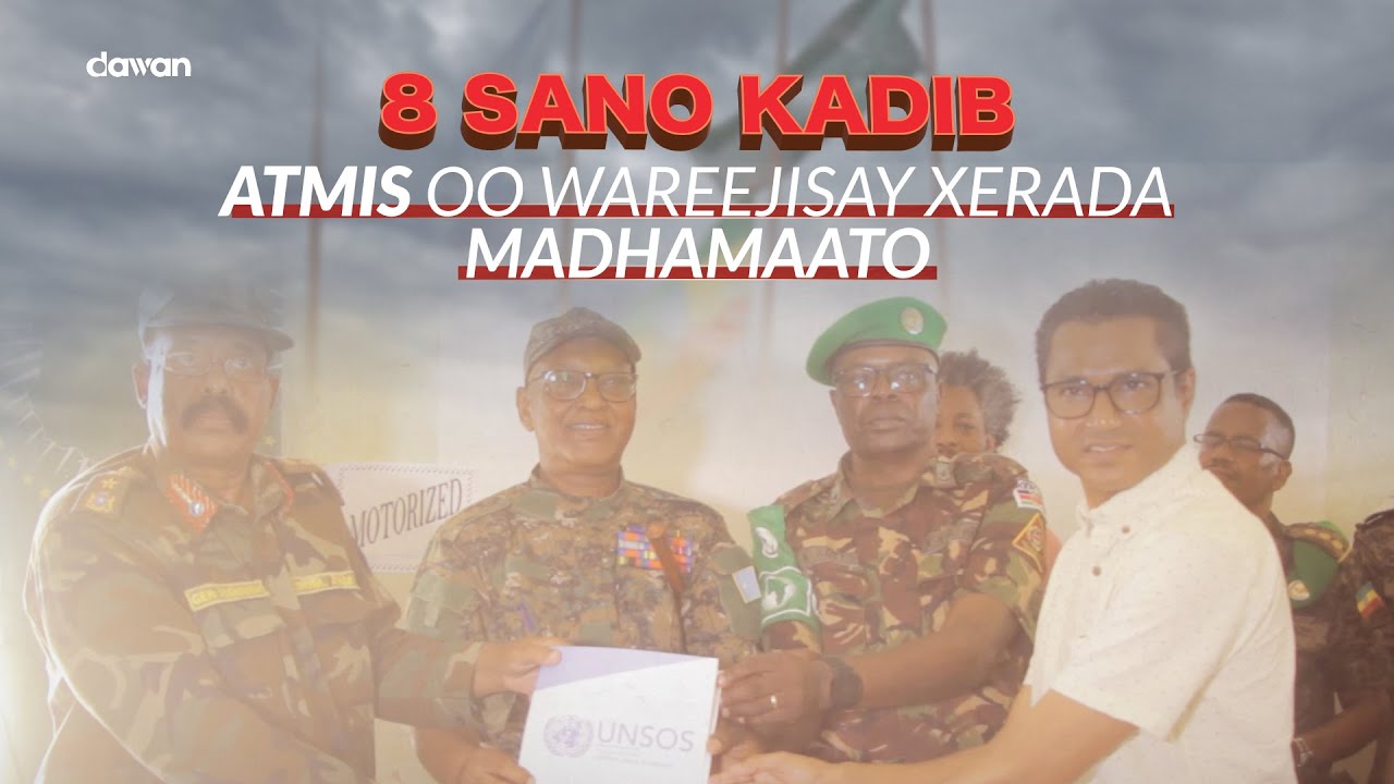 Ciidanka ATMIS oo wareejiyey Xerada madhamaato ee Kismaayo . - YouTube