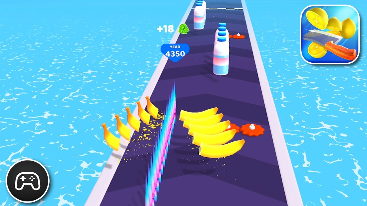 Cutting Run - Gameplay Walkthrough Part 23 - Racing Game Levels 101-104 ...