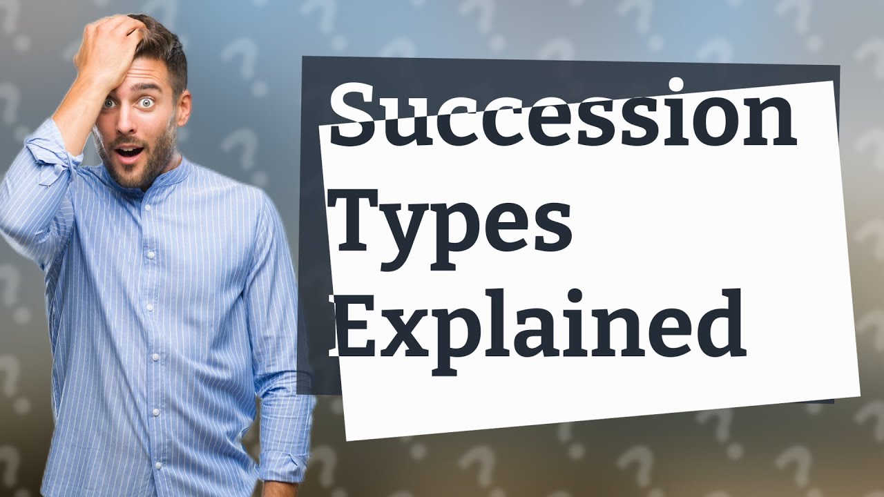 What are the three types of successors? - YouTube