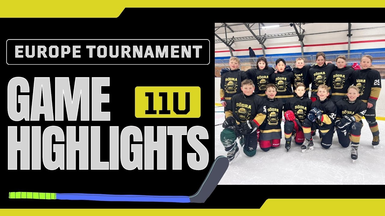 Riga Hockey Cup Goals & Highlights [Europe 11U] 7 Games Tournament ...