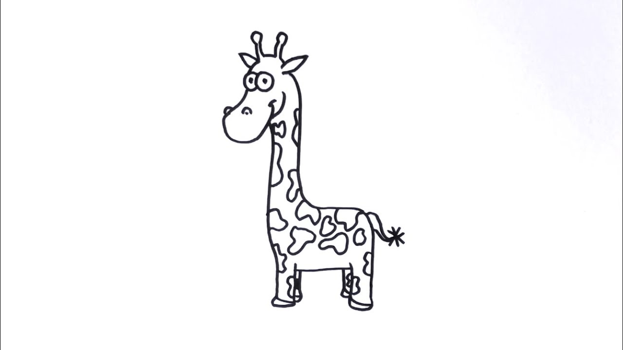 Kako nacrtati zirafu - YouTube