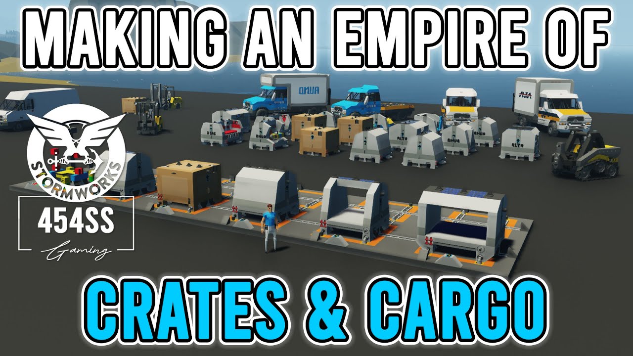 Super VERSATILE Small Cargo & Crates in Stormworks - YouTube